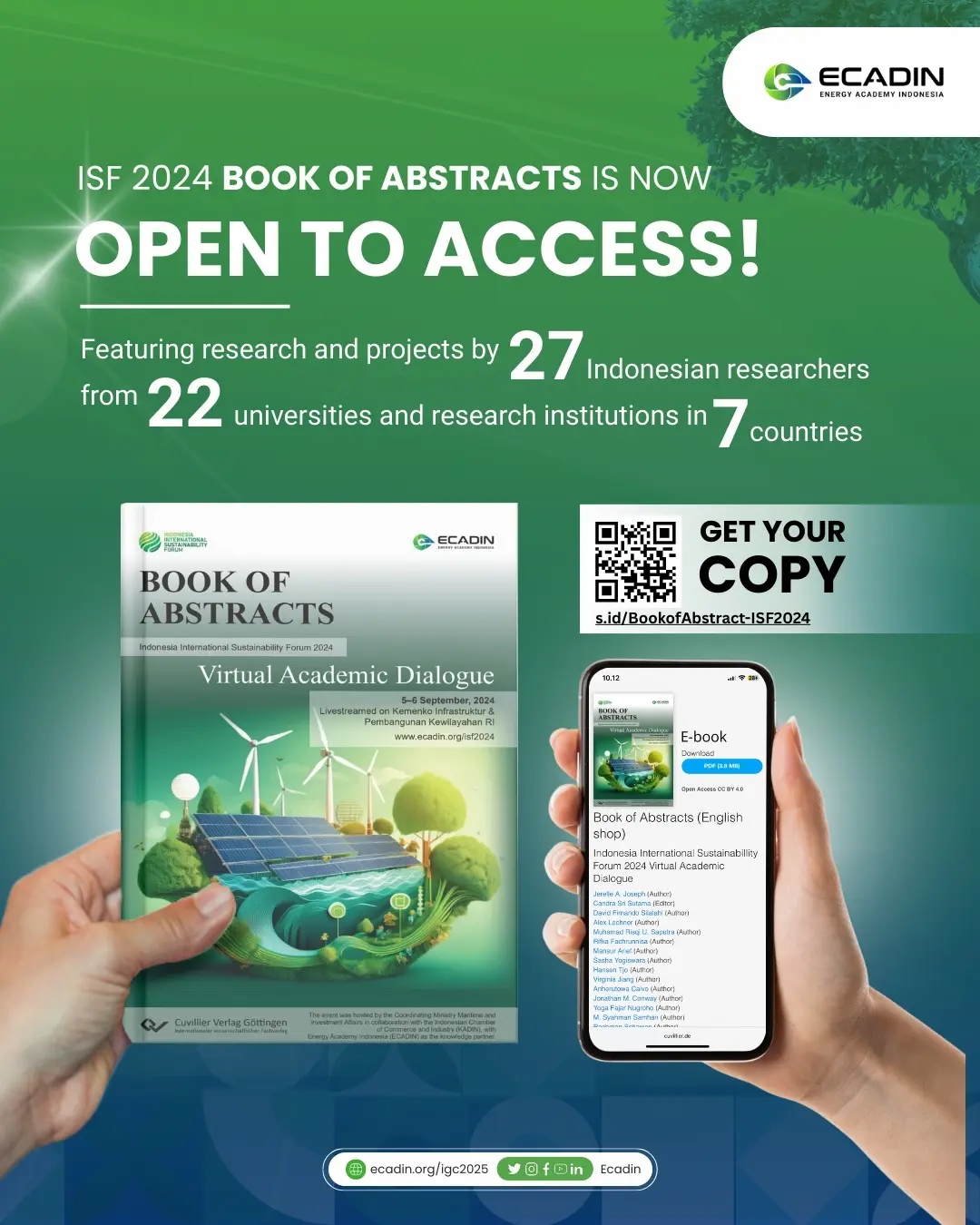 ISF 2024 Book of Abstracts Open to All - Ecadin